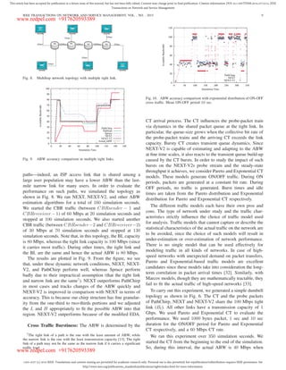 An enhanced available bandwidth estimation technique for an end to end network path | PDF ...