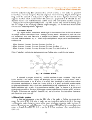 An enhanced ip traceback mechanism for tracking the attack source using packet marking | PDF