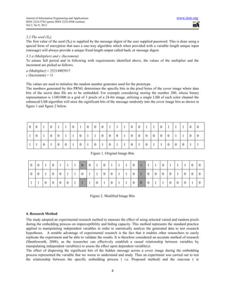 An enhanced least significant bit steganographic method for information hiding | PDF