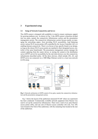 An enhanced wireless presentation system for large scale content distribution | PDF