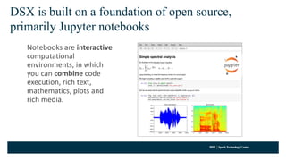 An Enterprise Analytics Platform with Jupyter Notebooks and Apache Spark | PPT