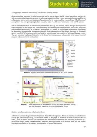 An Environment For Studying Collaborative Learning Activities | PDF