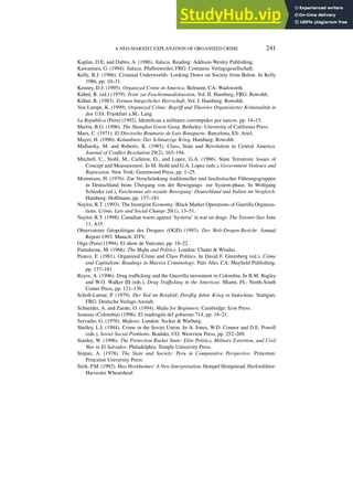 A Neo-Marxist Explanation Of Organized Crime | PDF