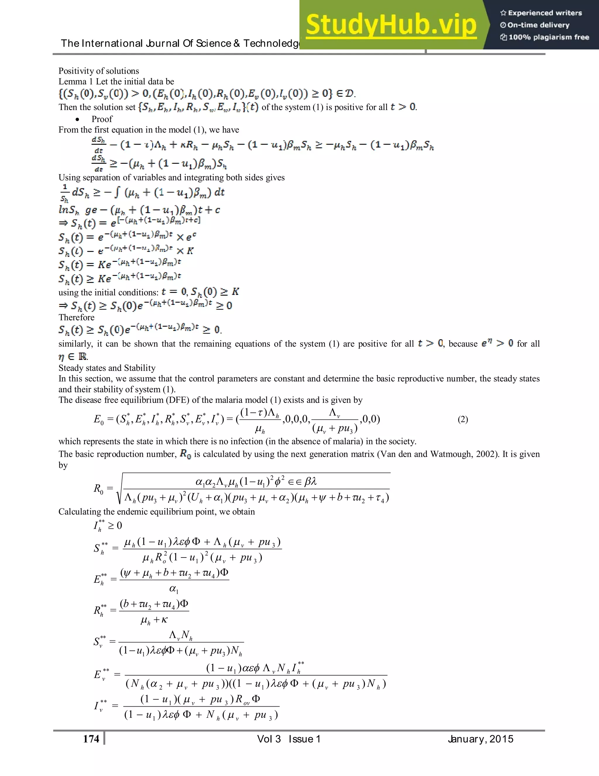 An Epidemiological Model of Malaria Transmission in Ghana.pdf