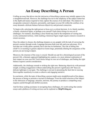 An Essay Describing A Person.pdf
