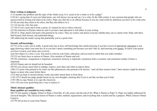 NOTES: An Essay on Criticism by Alexander Pope | PDF