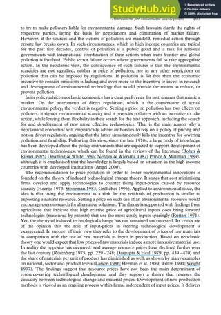 An Essay On Innovations For Sustainable Development | PDF