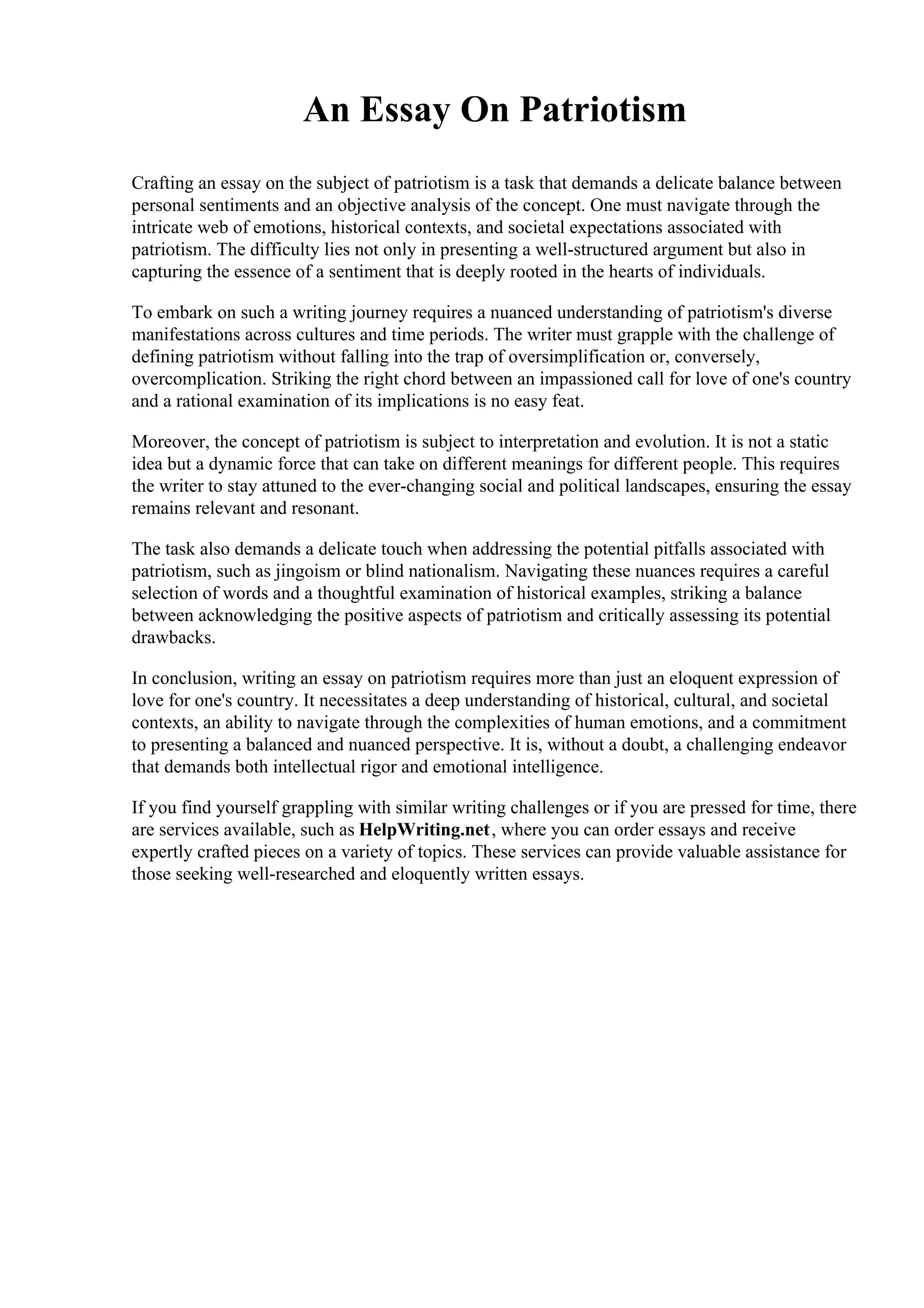 An Essay On Patriotism.pdf