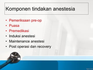 General Anestesi UWK paling baru 1 ppt pdf | PDF