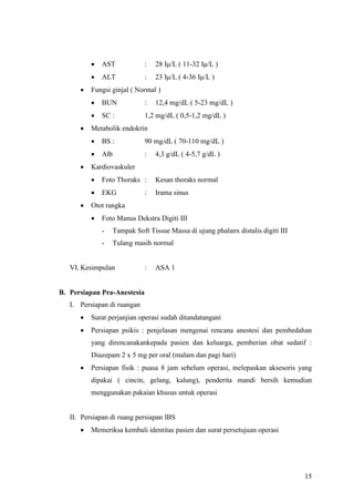 Anestesi inhalasi | DOCX