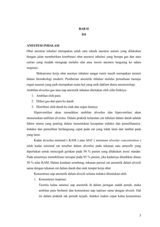 Anestesi inhalasi | DOCX