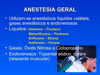 Anestesia | PPT
