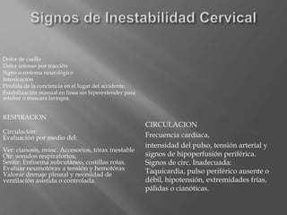 Anestesia en pacientes politraumatizados | PPTX