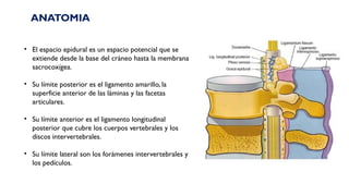 ANESTESIA EPIDURAL DESCRIPCION GENERAL.pptx
