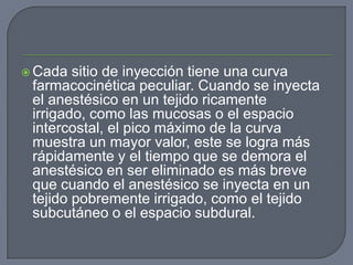 Anestesia local | PPTX