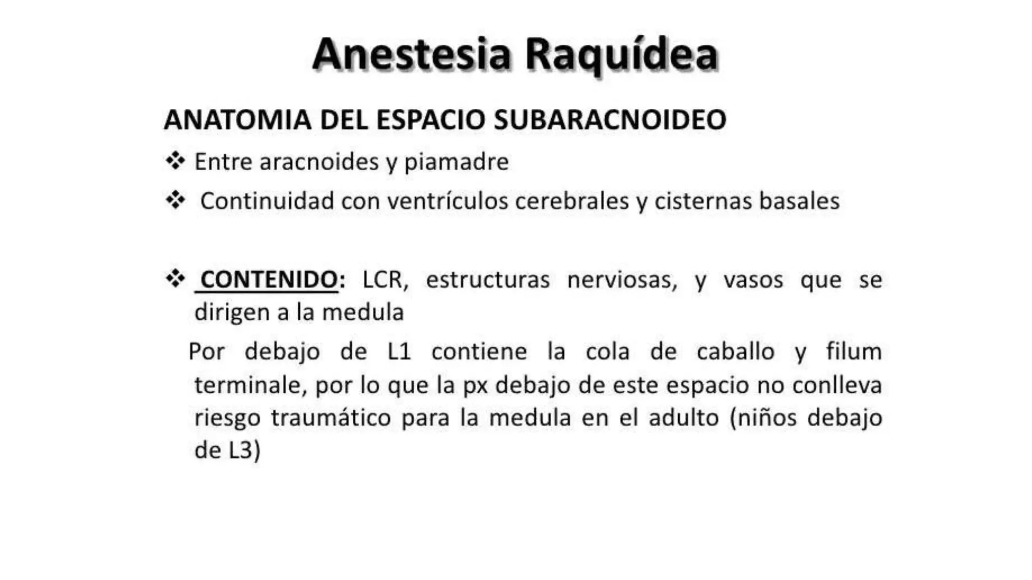 ANESTESIA RAQUIDEA Y EPIDURAL.pptx | Surgery | Medical Health