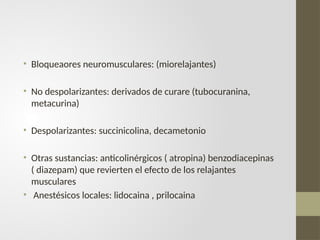 anestesicos.pptx........................ | PPTX
