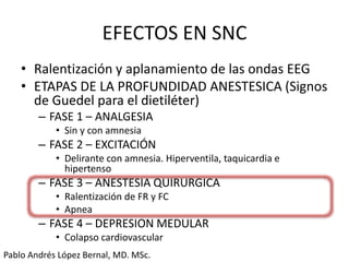 Anestesicos generales | PPTX
