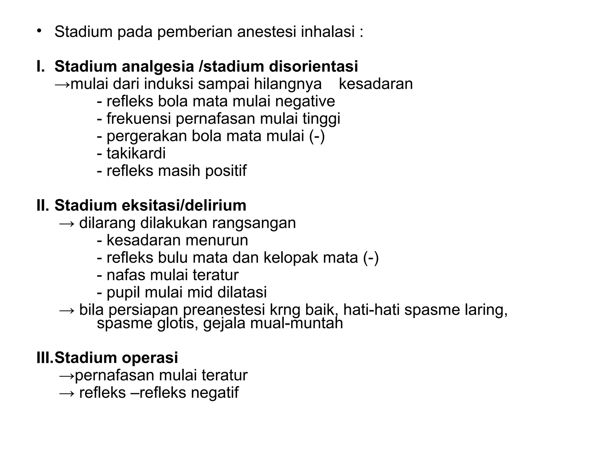 Anestesi inhalasi | PPT