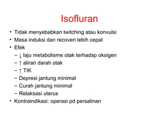 Anestesi inhalasi | PPT