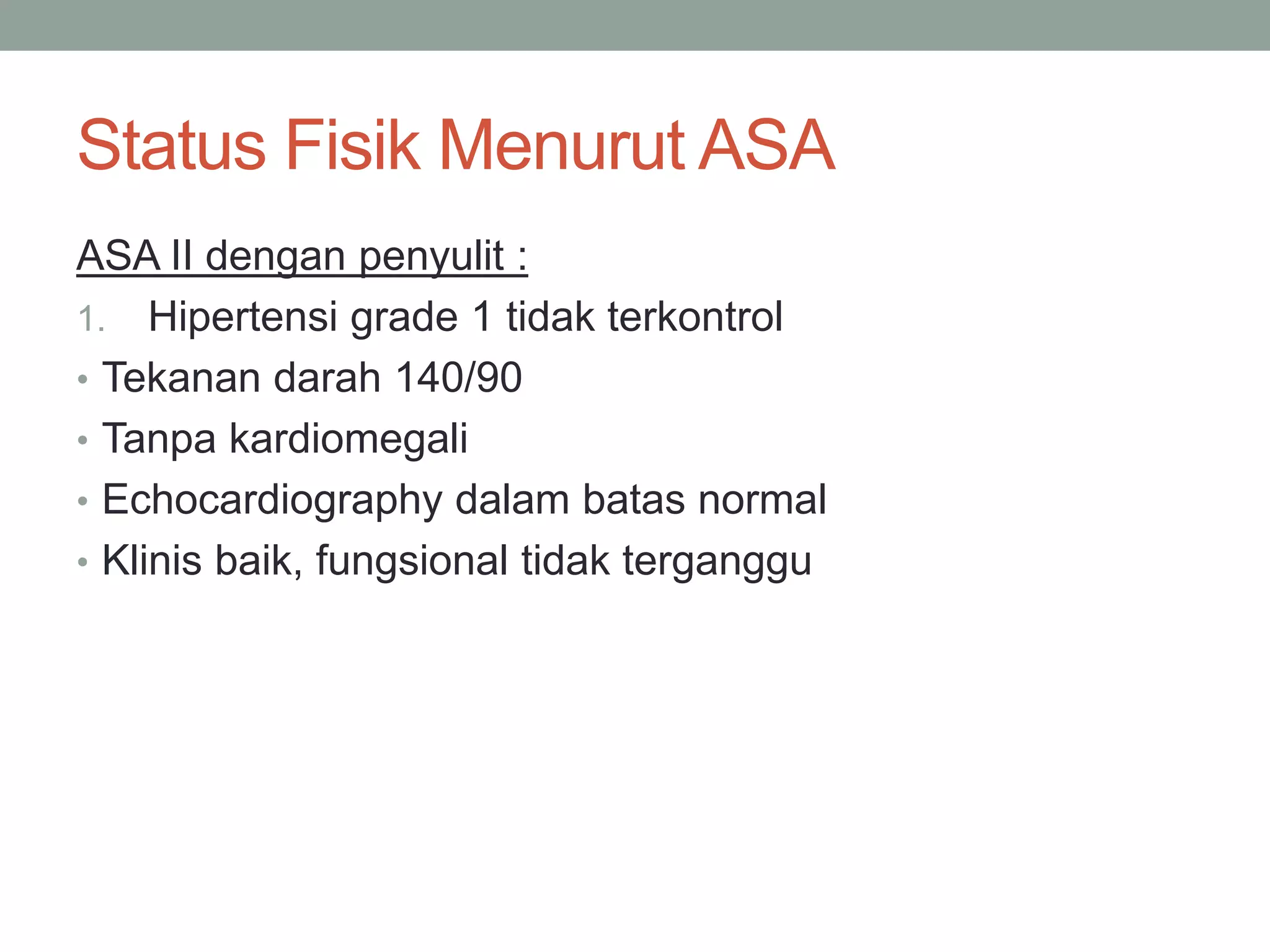Presentasi Kasus - Anestesi Spinal | PPTX
