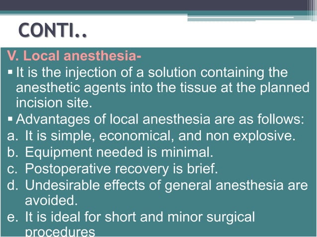 Anesthesia | PPTX