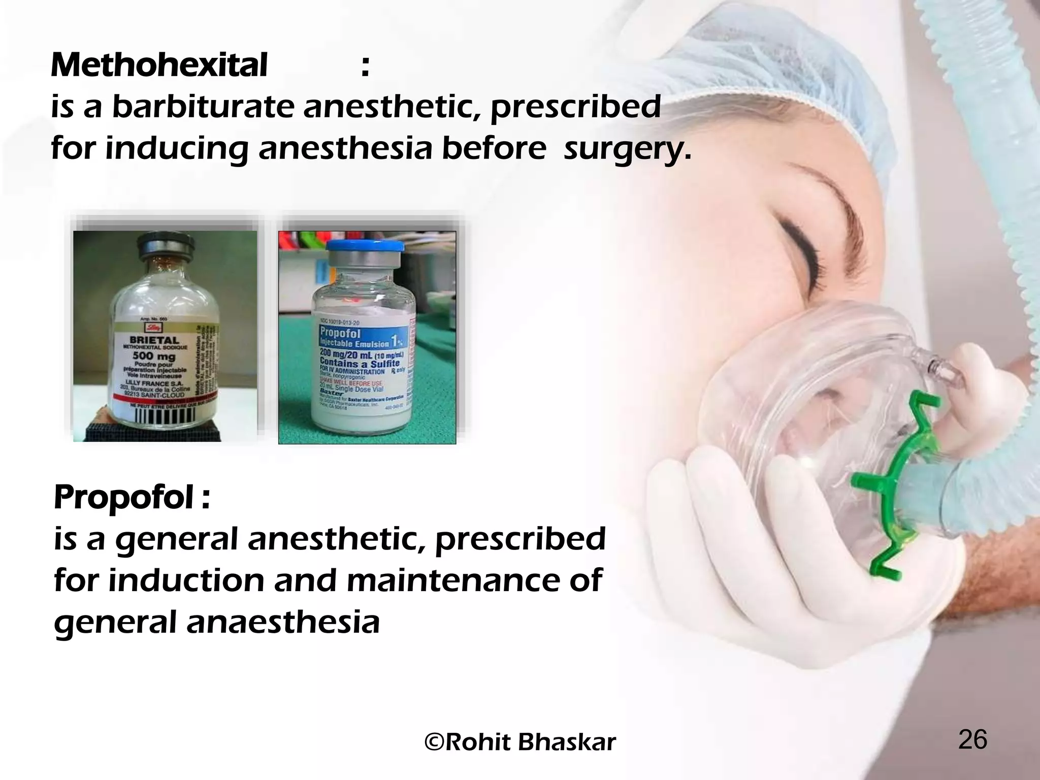 Anesthesia I Types, Stages, Complications - Dr Rohit Bhaskar | PDF