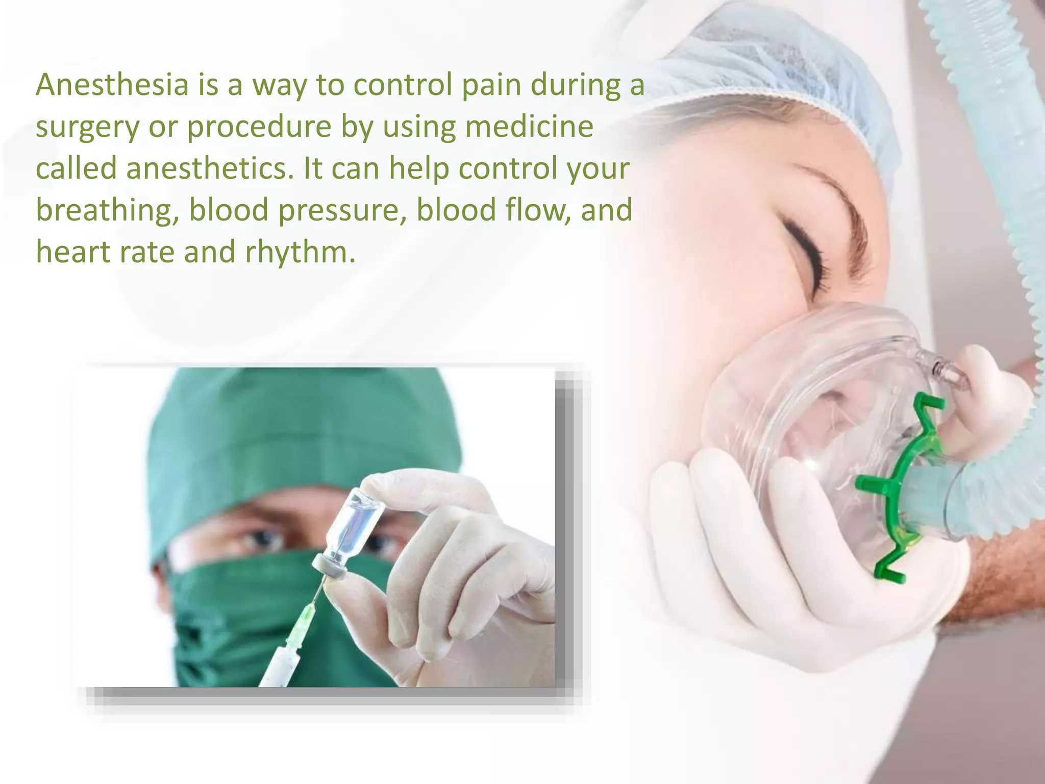 Anesthesia | PPTX