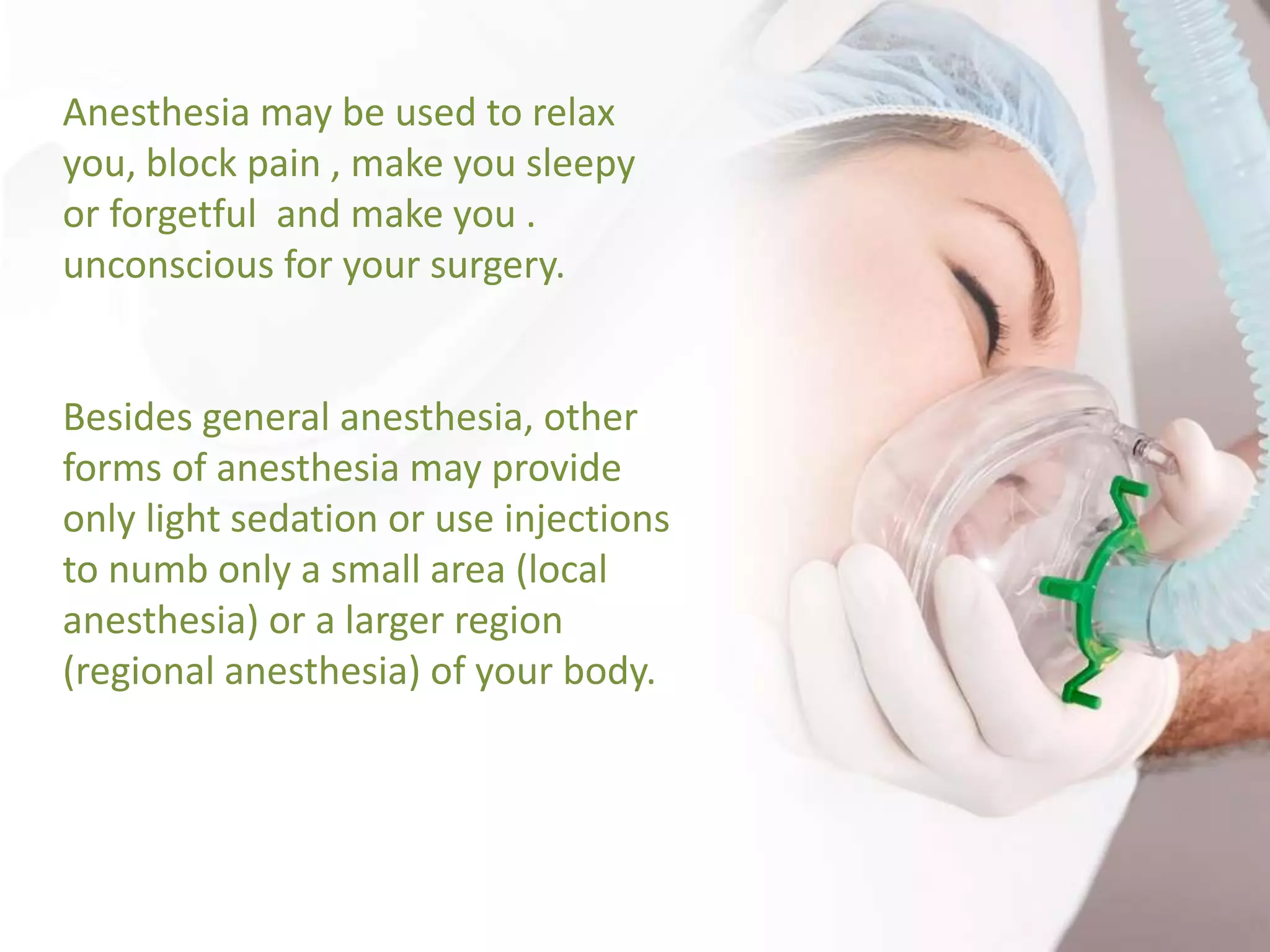 Anesthesia | PPTX