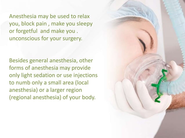Anesthesia | PPTX | First Aid | Injuries