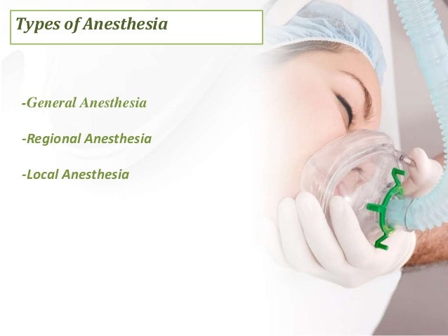 Anesthesia