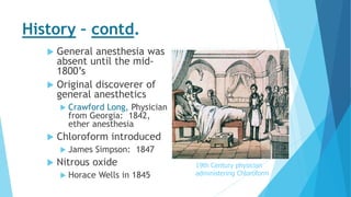 Anesthesia | PPTX