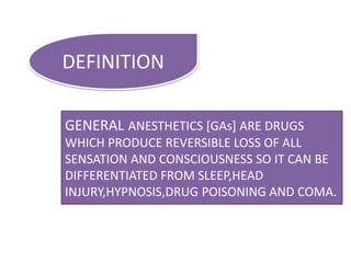 Anesthesia | PPT
