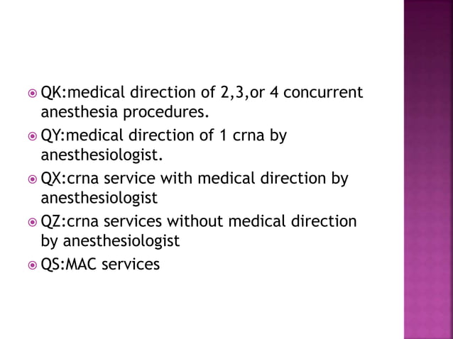 Anesthesia CPT Coding 2017 | PPTX | Pharmaceutical Drugs | Medical Health