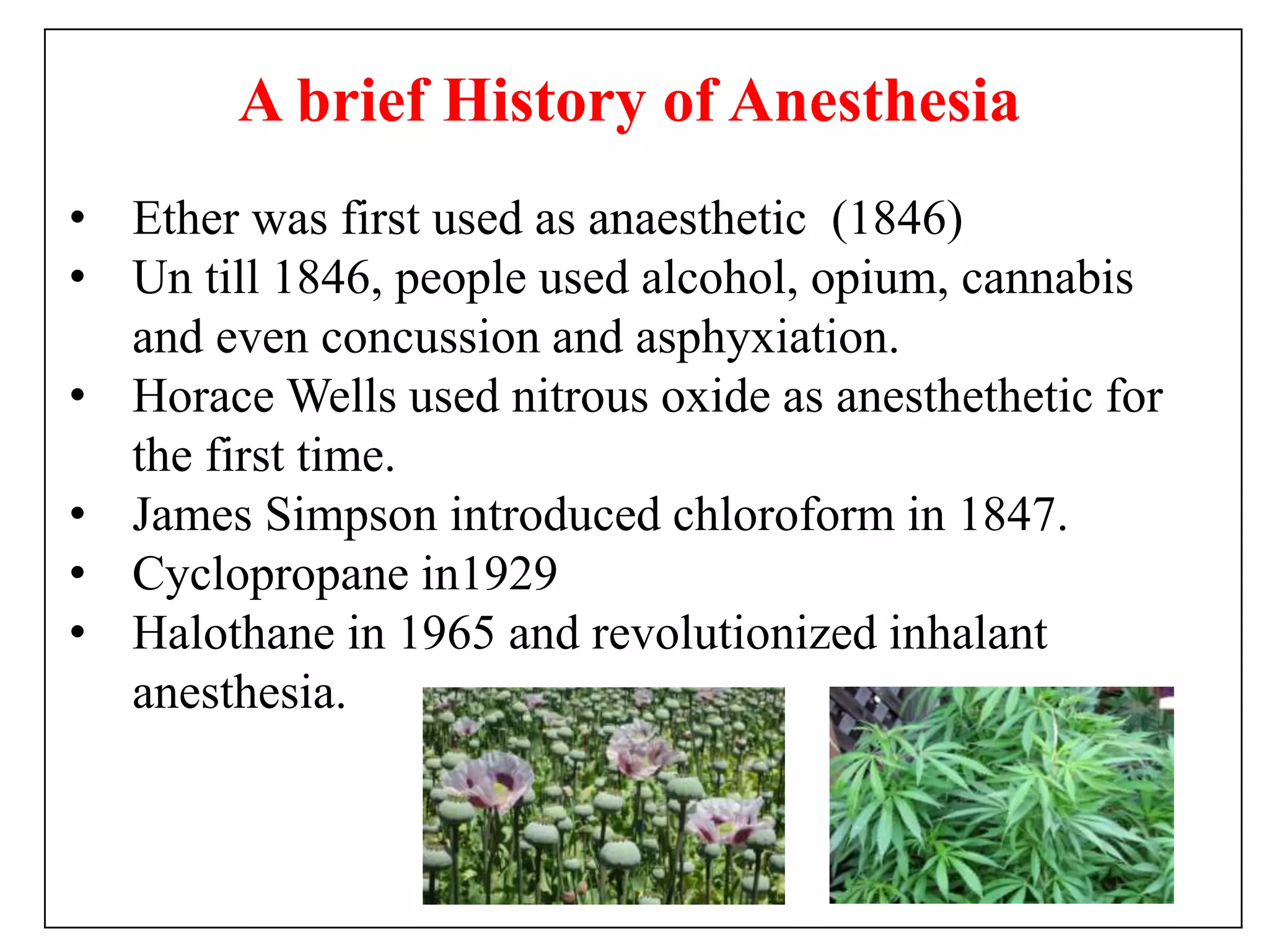Anesthesia | PPTX