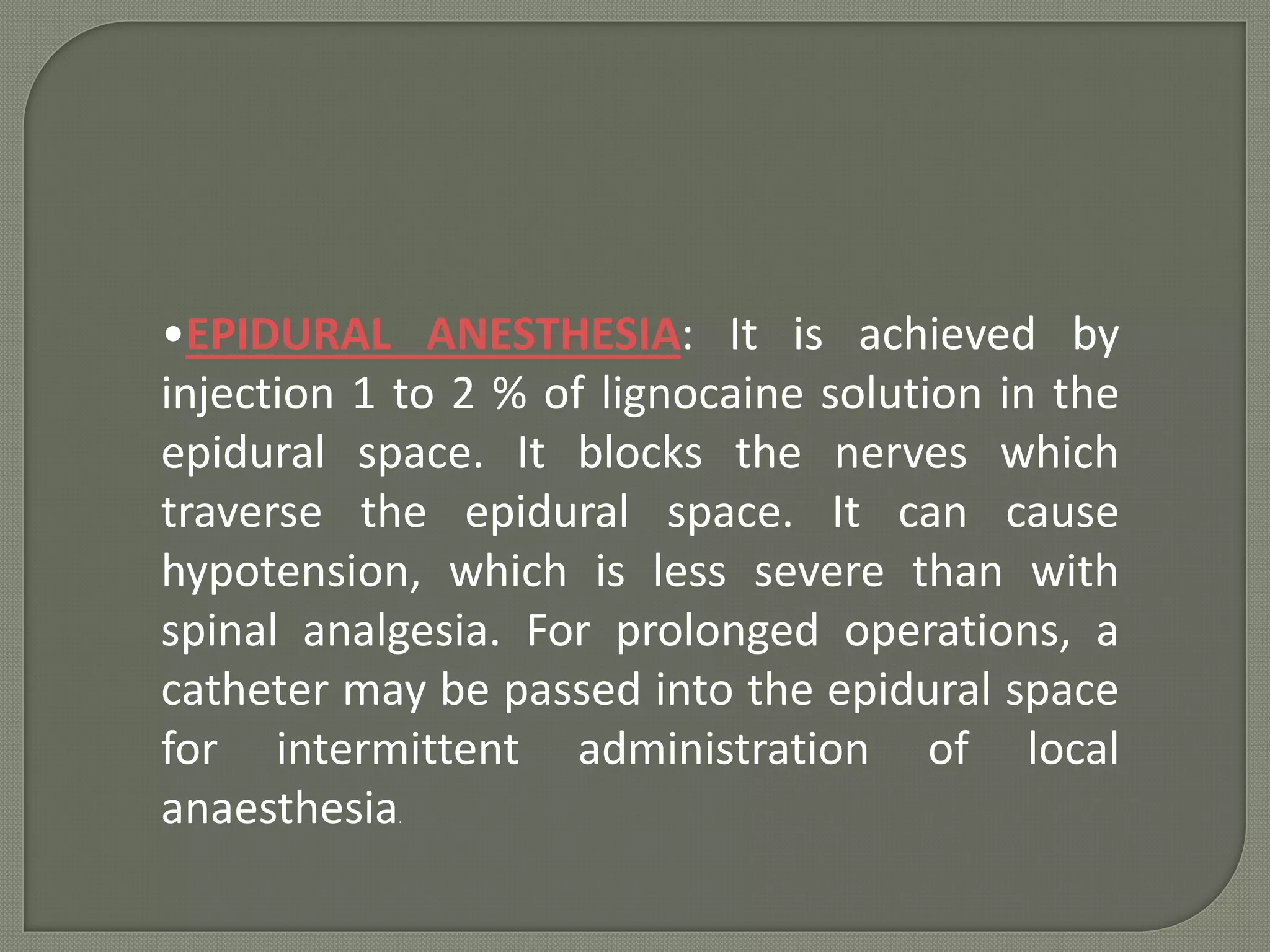 Anesthesia | PPTX | Illegal Drugs, Tobacco, eCigarettes, Vaping ...
