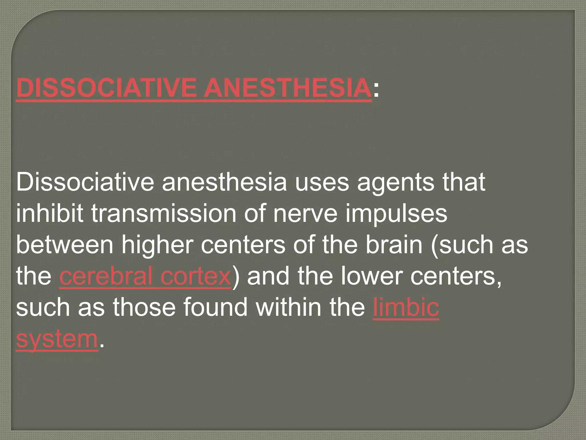Anesthesia | PPTX