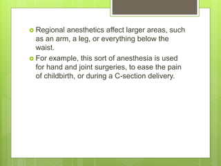 Anesthesia ppt | PPTX
