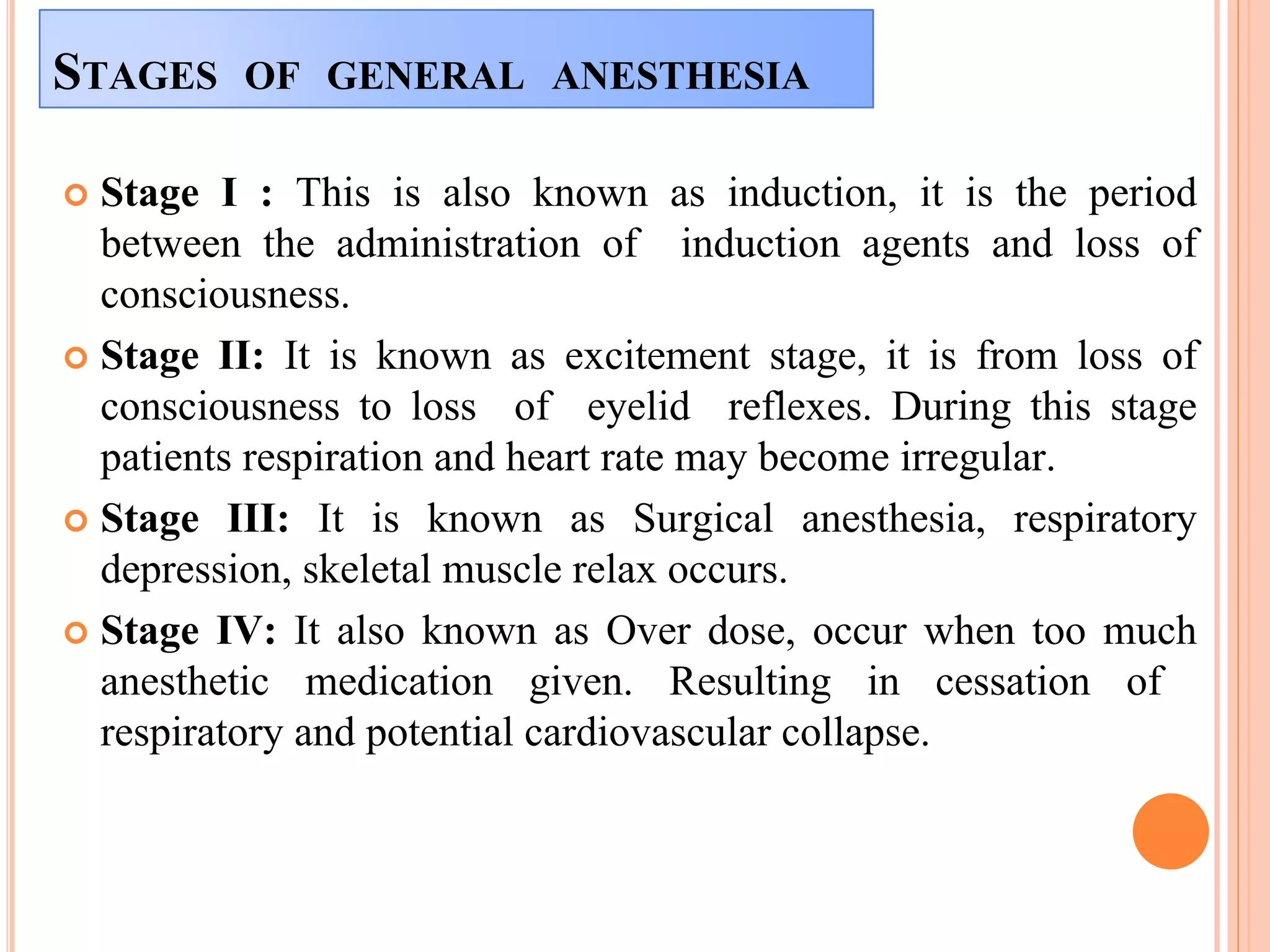 Anesthesia types and complications | PDF