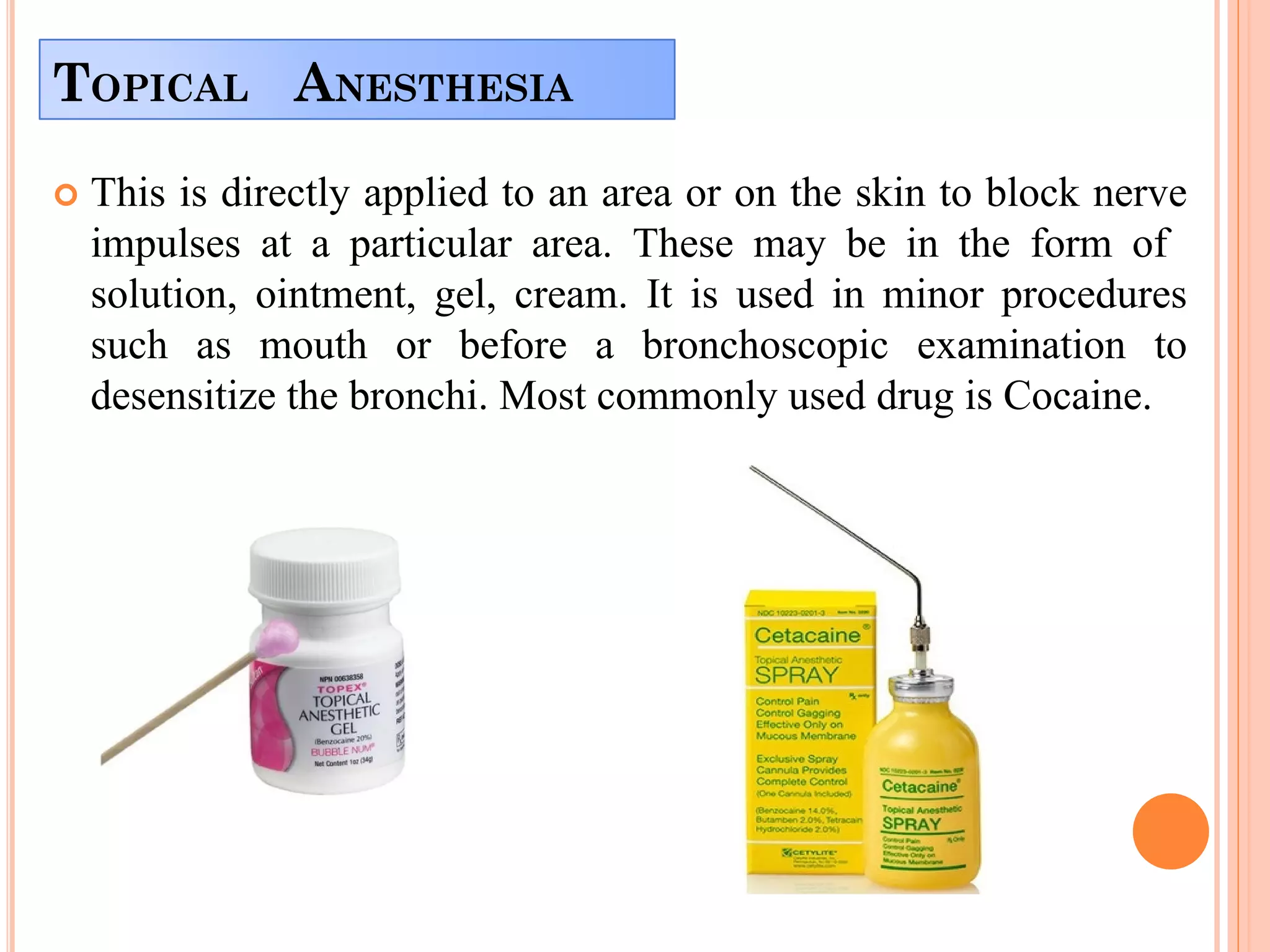 Anesthesia types and complications | PDF