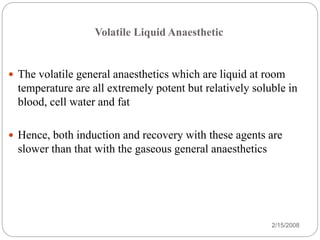 Anesthesia, Types of anesthesia, with Pharmacology | PPTX