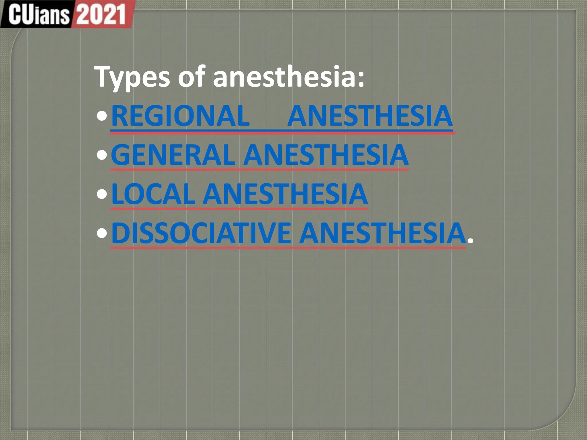 anesthesia ppt medical surgical nursing | PPTX