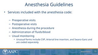 Anesthesia done on a patient before a procedure | PPT