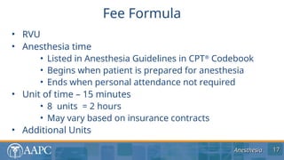 Anesthesia done on a patient before a procedure | PPT