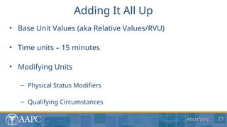 Anesthesia done on a patient before a procedure | PPT