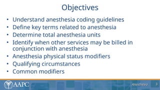 Anesthesia done on a patient before a procedure | PPT