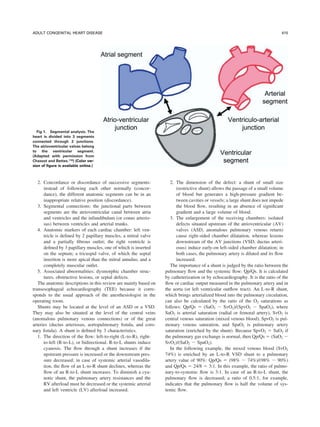 Anesthesia And Congenital Heart Disease | PDF
