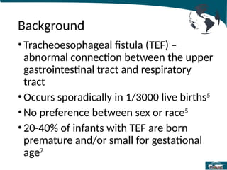 Anesthesia-for-Tracheoesophageal-Fistula-Repair | PPTX