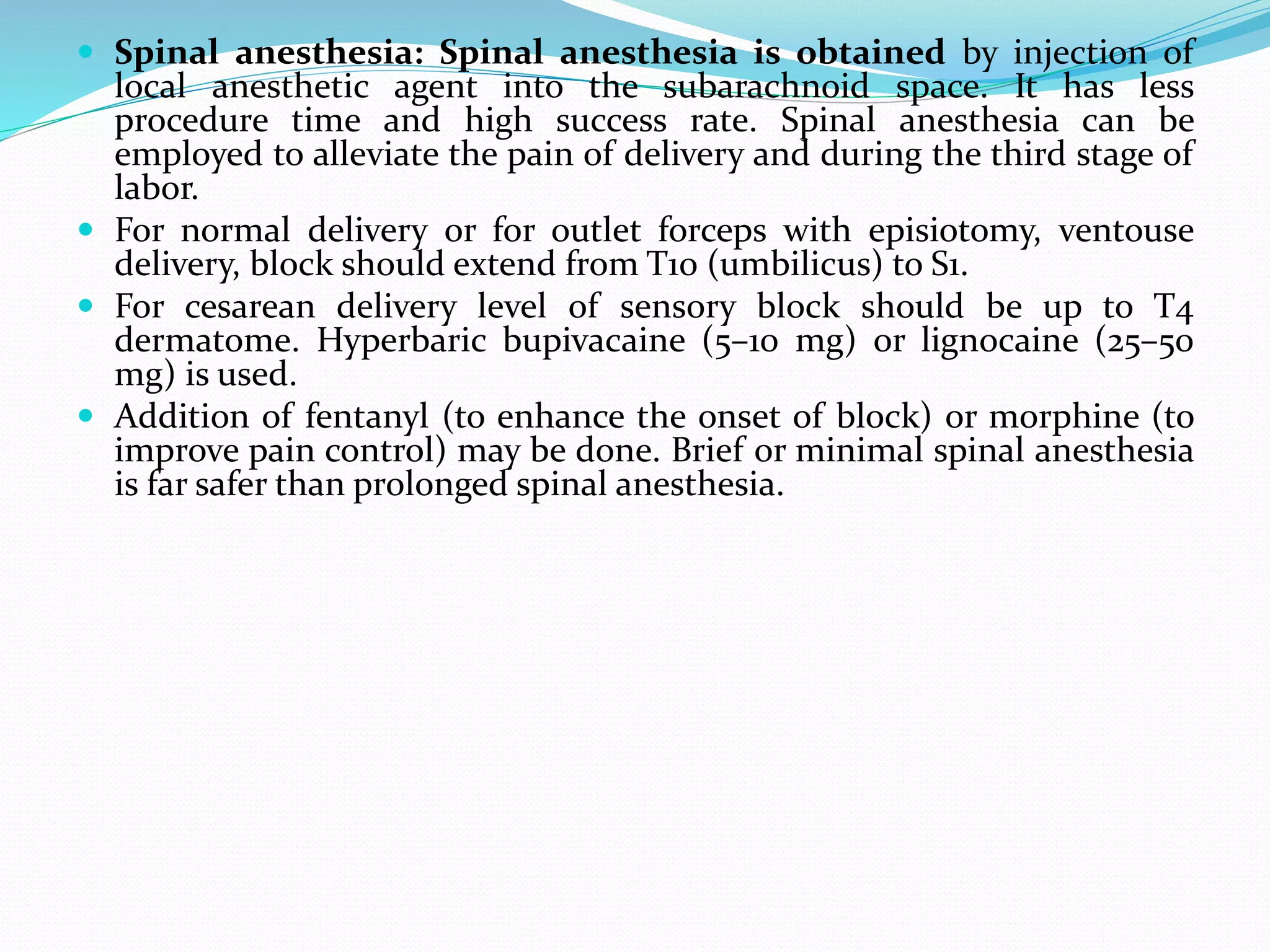 Anesthesia and analgesia in obstetrics.pptx