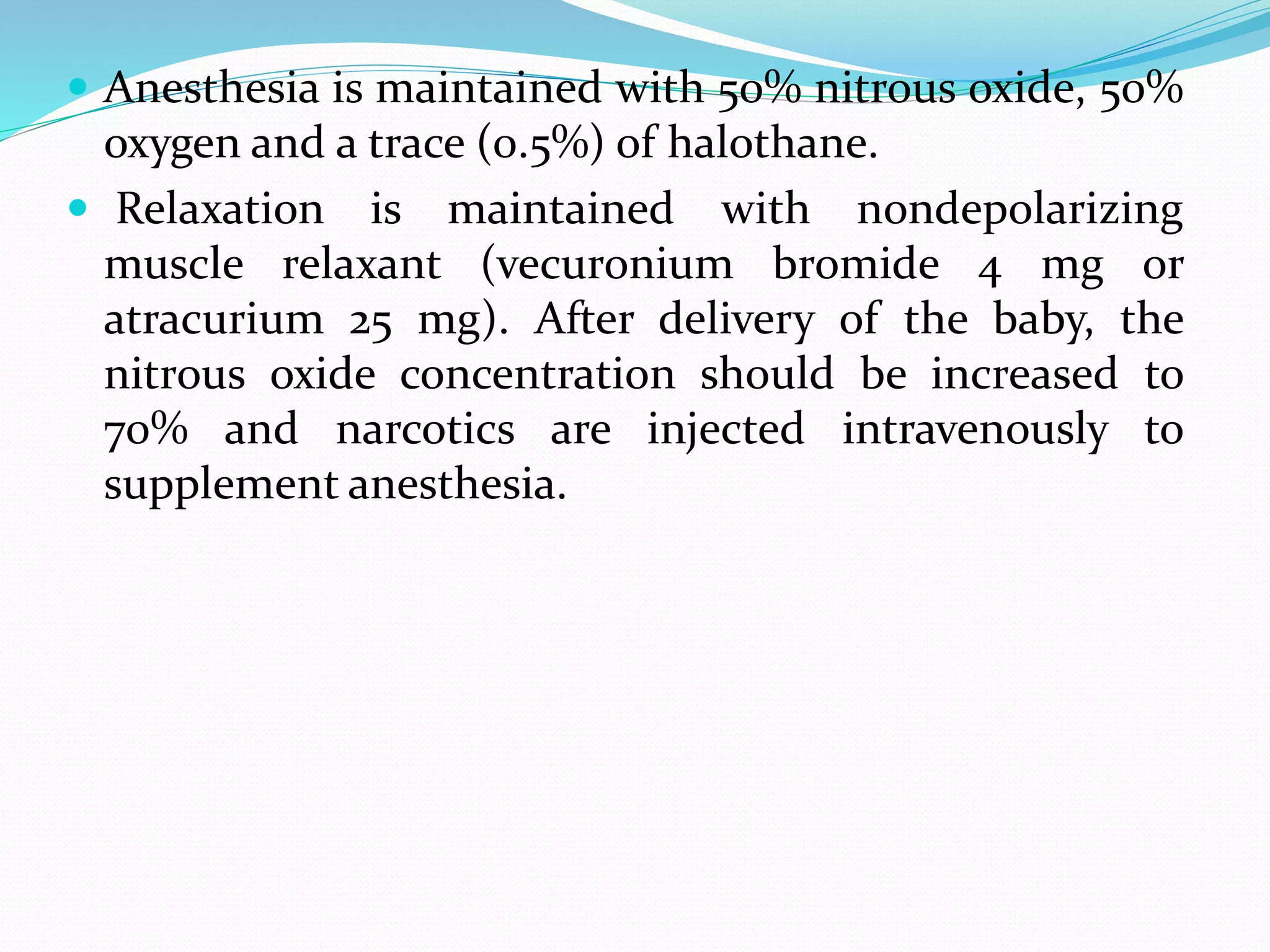 Anesthesia and analgesia in obstetrics.pptx